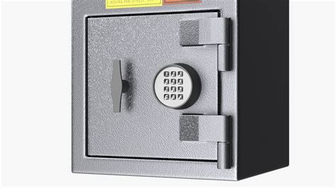 Drop Safe With Gold Bars And Cash 3d Model 44 3ds Blend C4d Fbx