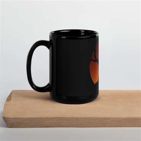 Black Glossy Mug Deadwoodjedi
