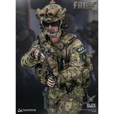 Fbi Hrt Agent Hostage Rescue Team 1 6 Figure Damtoys 78042