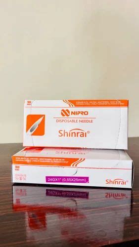 Nipro Shinrai Disposable Needle Size G At Piece In Shirwal ID