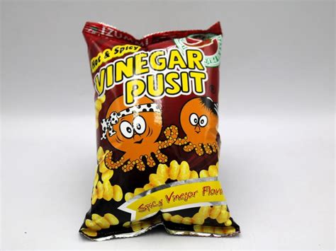 Vinegar Pusit Snack 33g Hot And Spicy Squid Inspired Crunch Tiktok