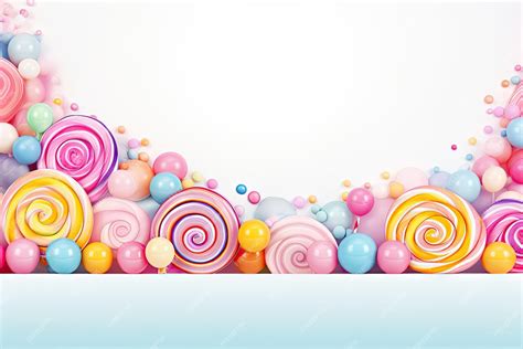 Premium Photo Colorful Candy Background For Party Celebration And