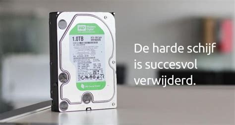 In 5 Stappen Uw Harde Schijf Verwijderen