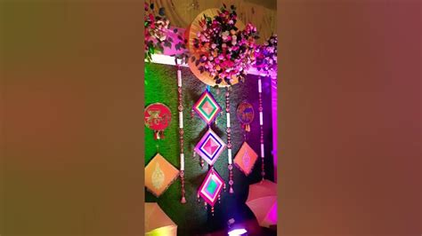 Haldi Mehndi Stej Decoration Baraipura Viral Shortsvideo 6201000562 Youtube