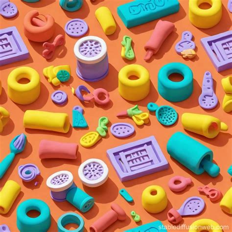 3d Laundry Artwork Stable Diffusion Online