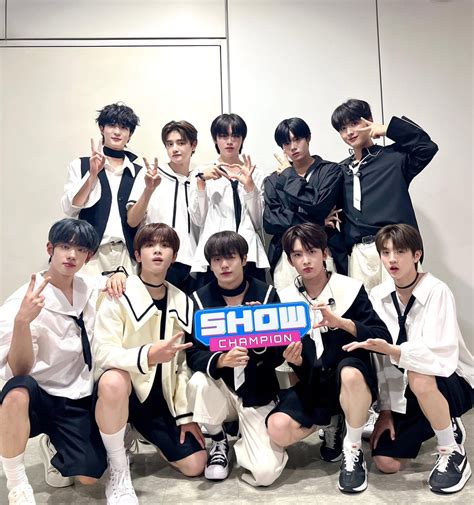 240508 Mbc M Show Champion Twitter Update With Fantasy Boys Pre Show