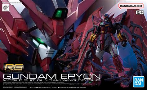 Rg 1 144 Gundam Epyon Release Info Box Art And Official Images