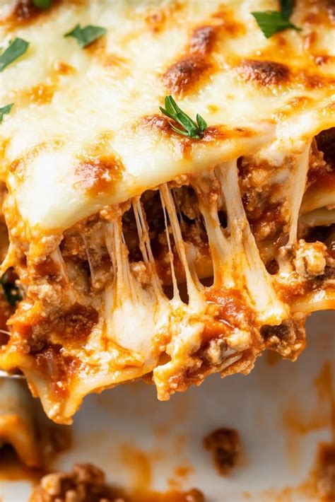 Classic Homemade Lasagna Recipecoo