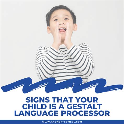 Gestalt Language Processing And Echolalia Resources And Next Comes L