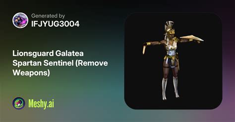 Lionsguard Galatea Spartan Sentinel Remove Weapons Download Free