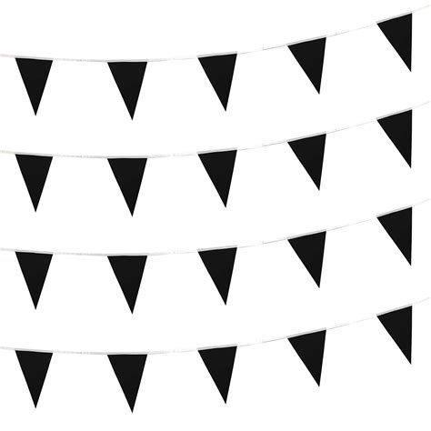 Pennant Flag Clipart Black And White