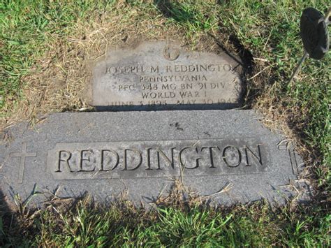 Joseph Martin Reddington 1895 1949 Find A Grave Memorial
