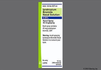 Ipratropium Bromide Nasal Spray Atrovent Uses Side Effects Dosage
