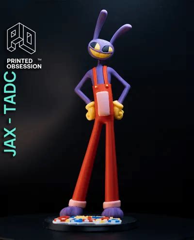Jax The Amazing Digital Circus Fan Art Figure Free 3d Print Model