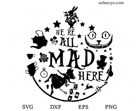 Alice In Wonderland Logo Svg