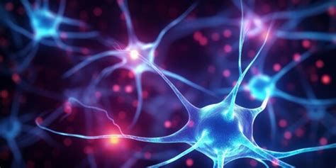 Premium Ai Image Vivid Neural Synapse Network Illuminated In Neon Lights A Creation Of