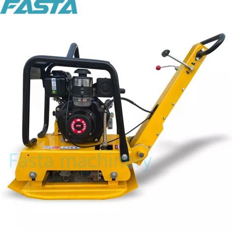 Vibratory Concrete Earth Compactor Reversible Plate Compactor With