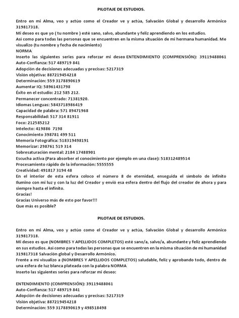 Pilotajes De Grigorii Grabovoi Pdf Neuropsicología Evaluación