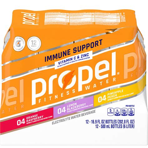Propel Immune And Electrolyte Pack Energy Drinks For Gyms Walmart