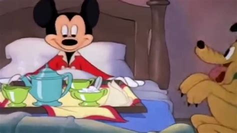 Sad Pluto Mickey Mouse