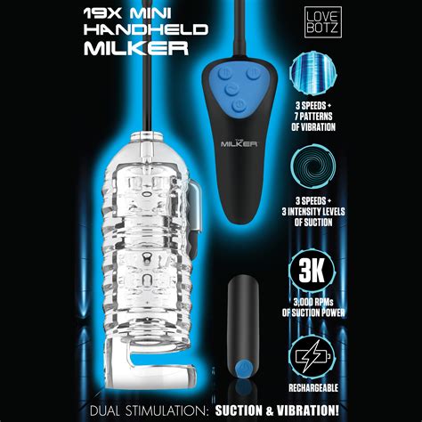 19x Mini Handheld Milker Sex Toy Distributing
