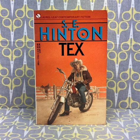 Tex By Se Hinton Paperback Book Vintage Teen Drama Etsy