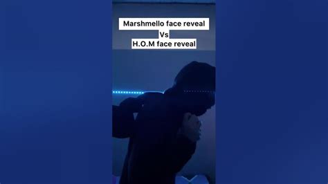 H O M Face Reveal Vs Marshmallo Face Reveal Shorts Youtube