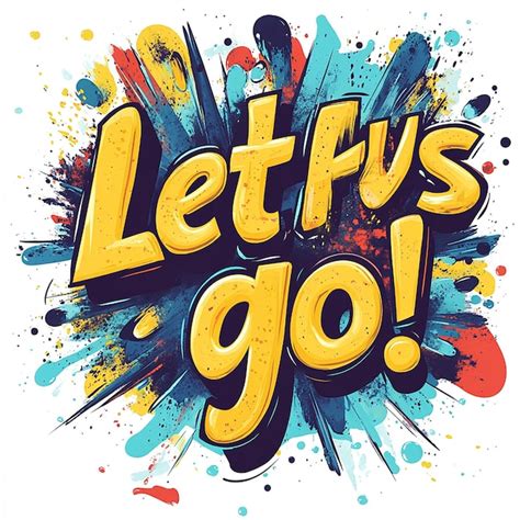 Lets Get Started Bright Neon Sign Premium Ai Generated Image