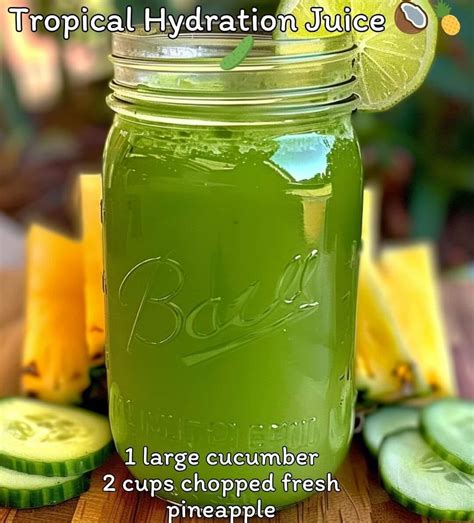 Tropical Hydration Juice Yobrt Recipe