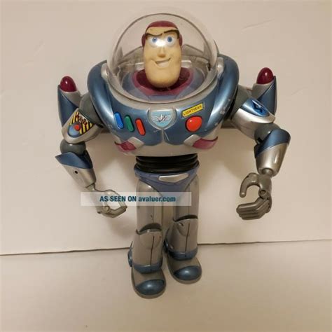 12 Inch Disney•pixar Blue Gray Buzz Lightyear Talking Action Figure