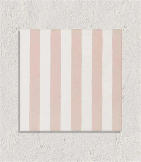 Pink Candy Striped Tiles Pink And White Tiles Baked Tiles
