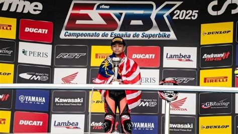 Esbk Qabil Dominasi Aksi Di Jerez