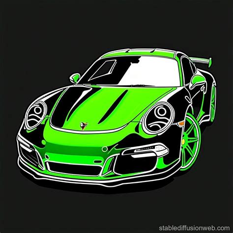 Porsche Cartoon Wallpapers Top Free Porsche Cartoon Backgrounds