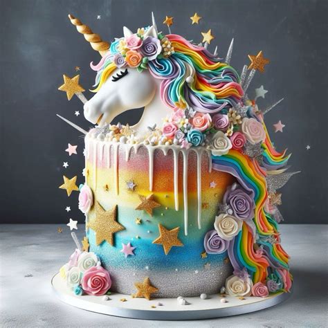 Unicorn Magical Cake Birthday Cake Cake