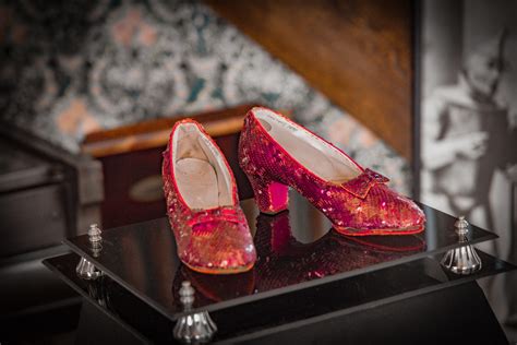 Iconic Ruby Slippers From ‘the Wizard Of Oz Sell For A Record Smashing