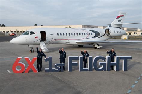 Falcon 6x Ilk Uçuşunu Yaptı Havacılık Savunma Uzay Ve Teknoloji