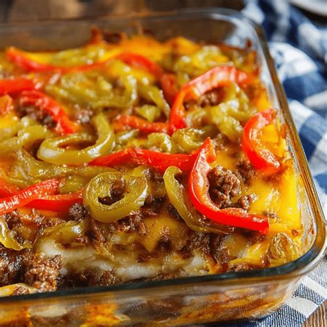 Southern Five Layer Beef Casserole Easy Recipe Recipe Maestro