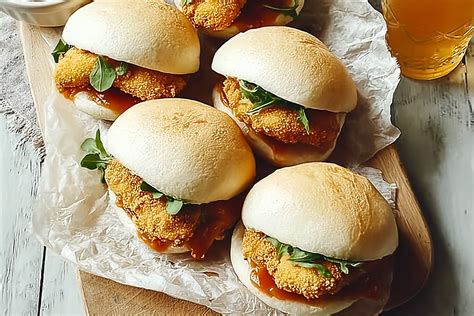 Fried Chicken Buns Recipe For Crispy Flavorful Bites