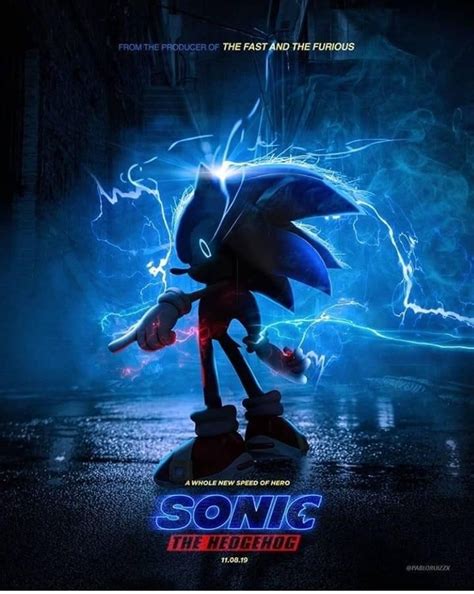 A Much Better Take On The Sonic Teaser Poster Sonic The Hedgehog Sonic The Hedgehog