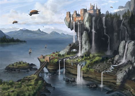 The Calm Cliff By Frankatt On Deviantart