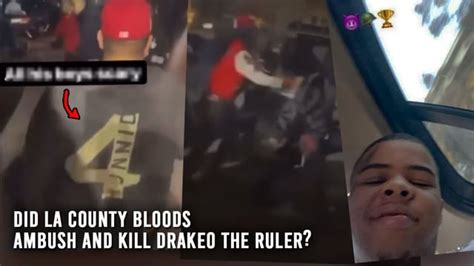 Drakeo The Rulers Darrell Caldwell Alleged Killers Come To Light Ambushed By 100 La County