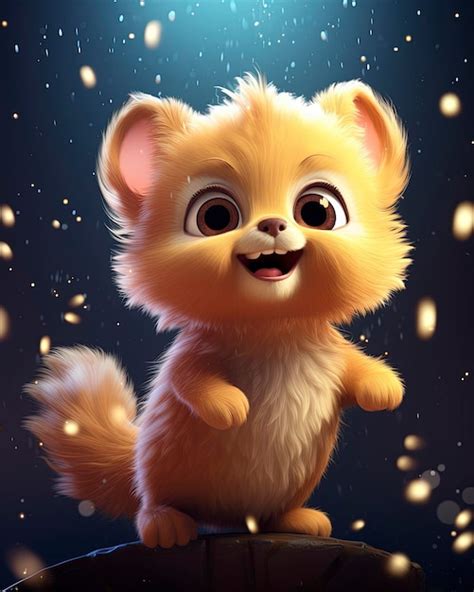 Premium Ai Image Very Detailed Cute Animal T Shirt Design Cinematic