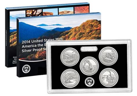 2014 Silver Proof Quarters Set Steinmetz Coins And Currency
