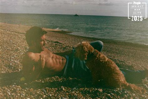 Behind The Scenes Of Jonathan Baileys Sexiest Man Alive Shoot