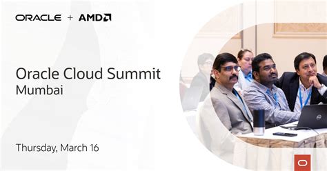 Mohan Babu On Linkedin Oracle Cloud Summit Mumbai