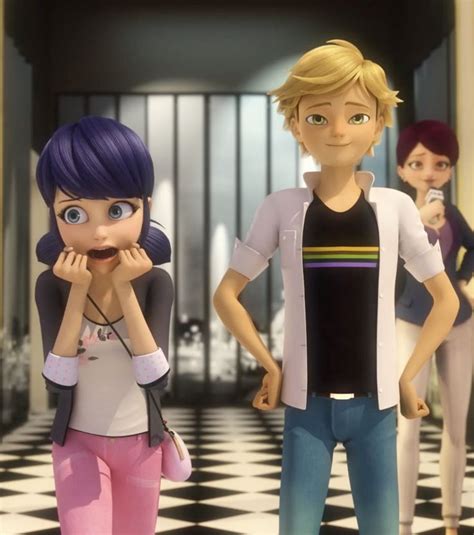 Smug Adrien W Marinette Miraculous Ladybug Miraculous Ladybug Memes