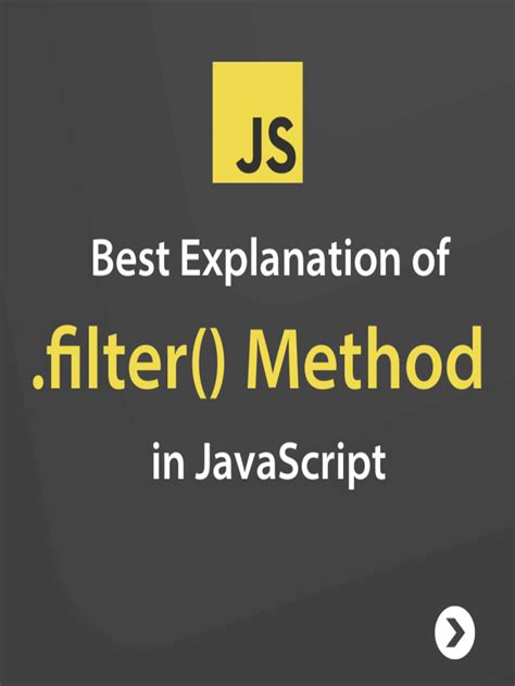Javascript Filter Method Explained Pdf