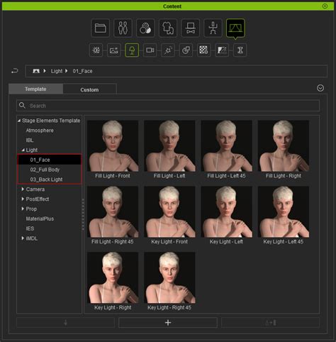 New Light Templates