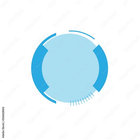 Futuristic Hud Shape Illustration Stock Vector Adobe Stock