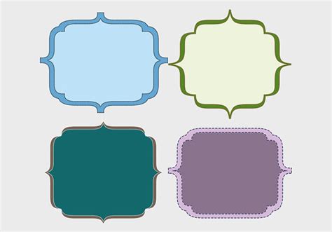 Bracket Frame Shape Set Free Photoshop Shapes At Brusheezy